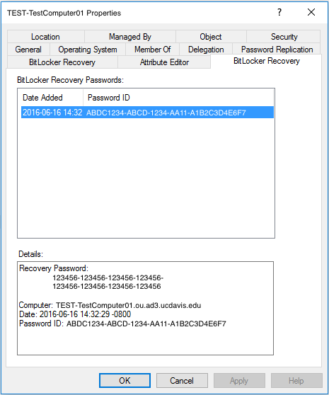 Implementing BitLocker in your department OU - ServiceHub